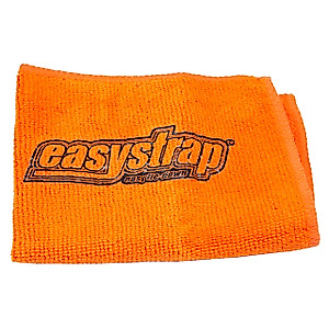 Easystrap Easy Tie-Down Safety Cargo Kit for Car, SUV, Truck, Boat, Camper, Black/Orange, Medium (45003)