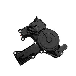 PCV Crankcase Vent Valve Breather Hose Kit - Compatible with 2.0L Turbo A3 8P, A5 B8, Q5, TT, Golf GTI MK5, MK6, Jetta, Passat B6, Tiguan and more - Replaces 06H103495AH, 06H103495AC, 06H103495E