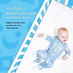 Moonlight Slumber Little Dreamer Crib Mattress - Firm, Dual Sided, Standard Size, Waterproof, 5in.