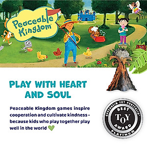 Peaceable Kingdom Dinosaur Escape Cooperative Memory Game of Logic and Luck for 2 - 4 Kids Ages 4 +