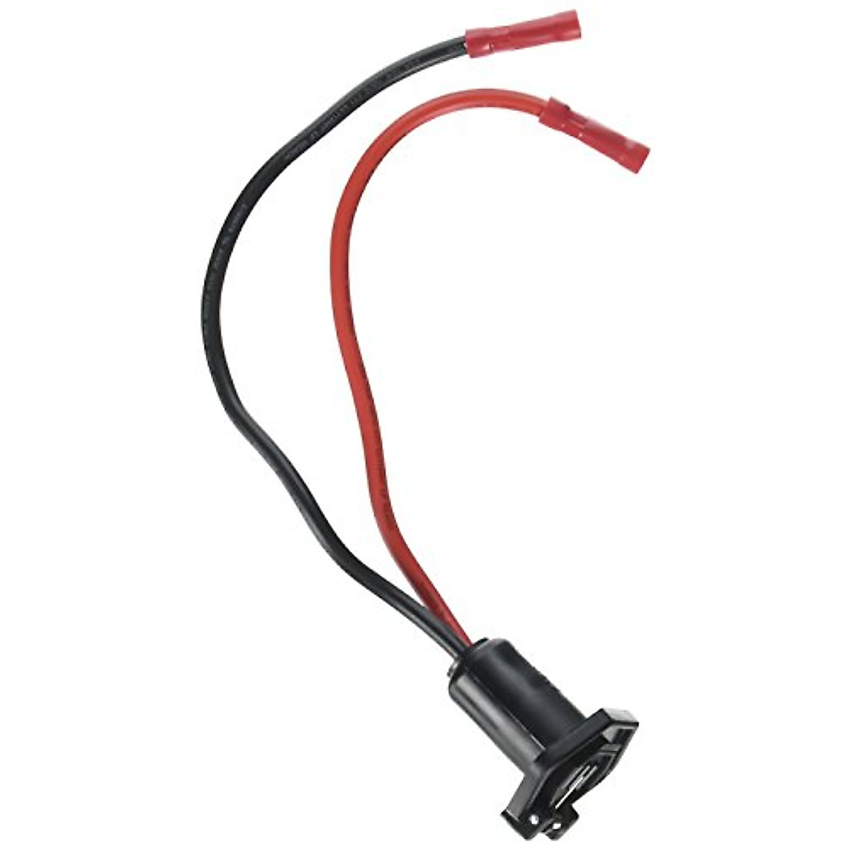 Sierra International WH10610-1 V-Groove Male Boat Side Trolling Motor Plug 12V with Butt Connectors - Each