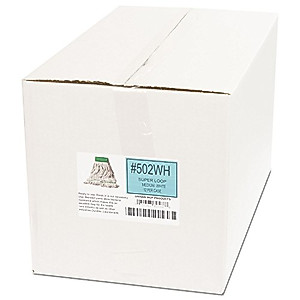 Boardwalk 502WHCT Super Loop Wet Mop Head, Cotton/Synthetic, Medium Size, White, 12/Carton