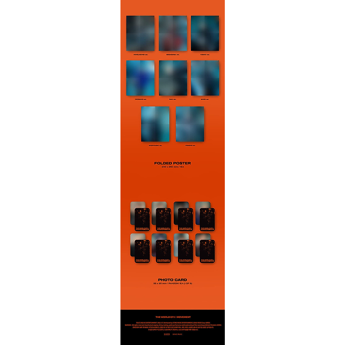 ATEEZ - The World EP.1 : Movement [Digipak Random ver.] CD