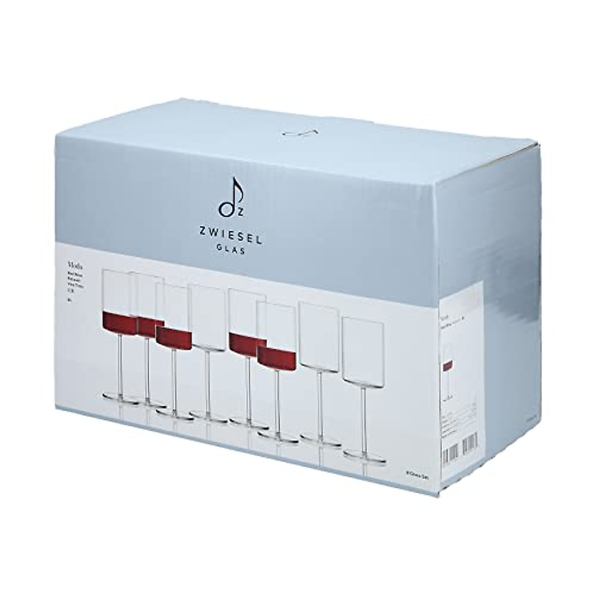 Zwiesel Glas Tritan Modo Collection, Red Wine Glass, 14.9-Ounce, Buy 6, Get 8