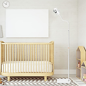 AOZTSUN 67 inch Adjustable Height Baby Monitor Floor Stand Holder for Infant Optics DXR-8 Pro,eufy HelloBaby HB65/HB66/HB248,ANMEATE SM935E or Any Cameras with 1/4 Screw Mount