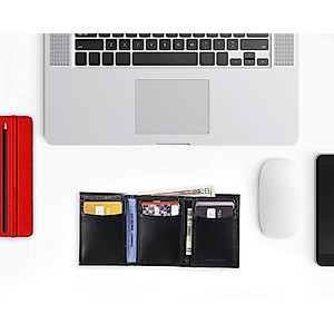 Tommy Hilfiger Men's Leather Trifold Wallet