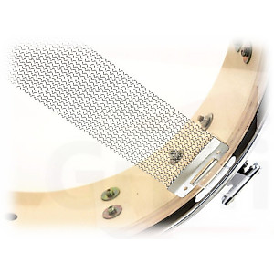 Piccolo Snare Drum 13" x 3.5" by GRIFFIN | 100% Poplar Wood Shell with Black PVC & White Coated Drum Head | Drummers Acoustic Marching Kit Percussion Instrument with Snare Strainer Throw Off Set