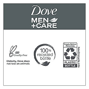Dove Men+Care 2 in 1 Shampoo and Conditioner Youthfull Revitalize 3 Count For Fine, Thin Hair Men's Shampoo and Conditioner with Bamboo Extract + Biotin 20.4 oz