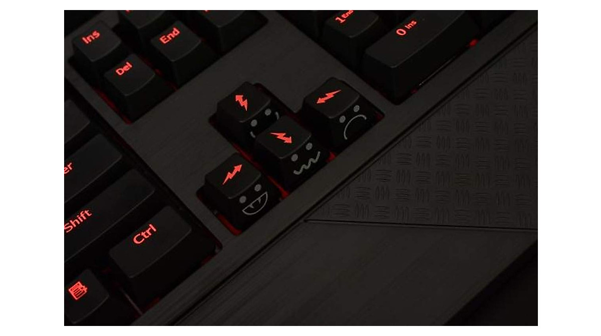 Backlit WASD Arrow Keycaps for MX Gaming Keyboards