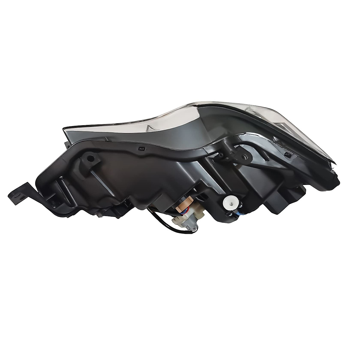 EnSyuSuMa 2014 2015 2016Lexus IS250 IS350 Headlight Assembly Right Passenger Side Headlights Black Housing LED Headlamp (Passenger side headlight)