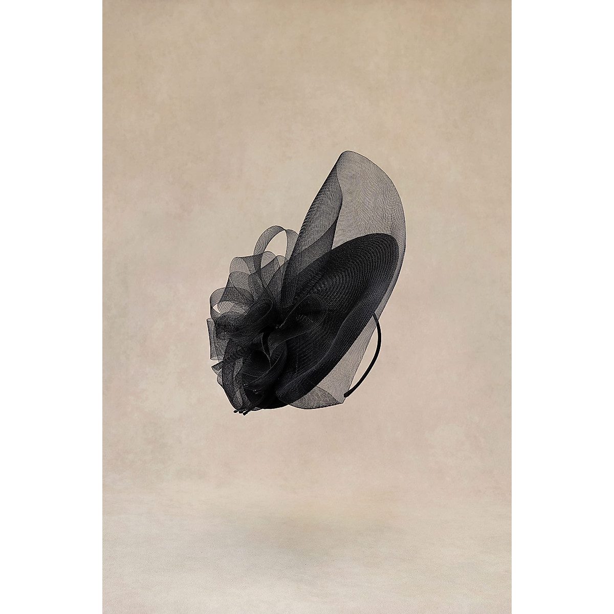 BABEYOND Derby Hats for Women - Fascinators Tea Party Hats Headband Fascinator Wedding Cocktail Organza Flower