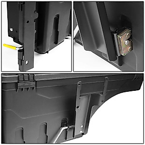 Auto Dynasty Left+Right Side Truck Bed Wheel Well Storage Case Tool Box w/Lock Compatible with Ford F-150 15-20
