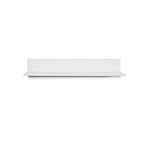 Hangman L18W L 18-Inch No-Stud Floating Shelf (White Powder Coat)