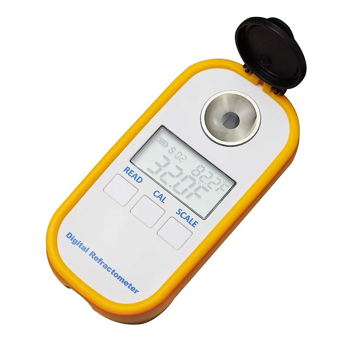 AMTAST Digital Coolant Refractometer for Car Antifreeze Urea Tester Hand-Held Anti Freeze Refractometer Antifreezing Solution Cleaner