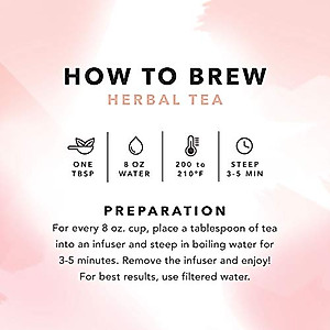 Pinky Up Apple Pie Loose Leaf Tea, Herbal Tea, Caffeine Free, Low Calorie & Gluten Free, 3.5 Oz Tin