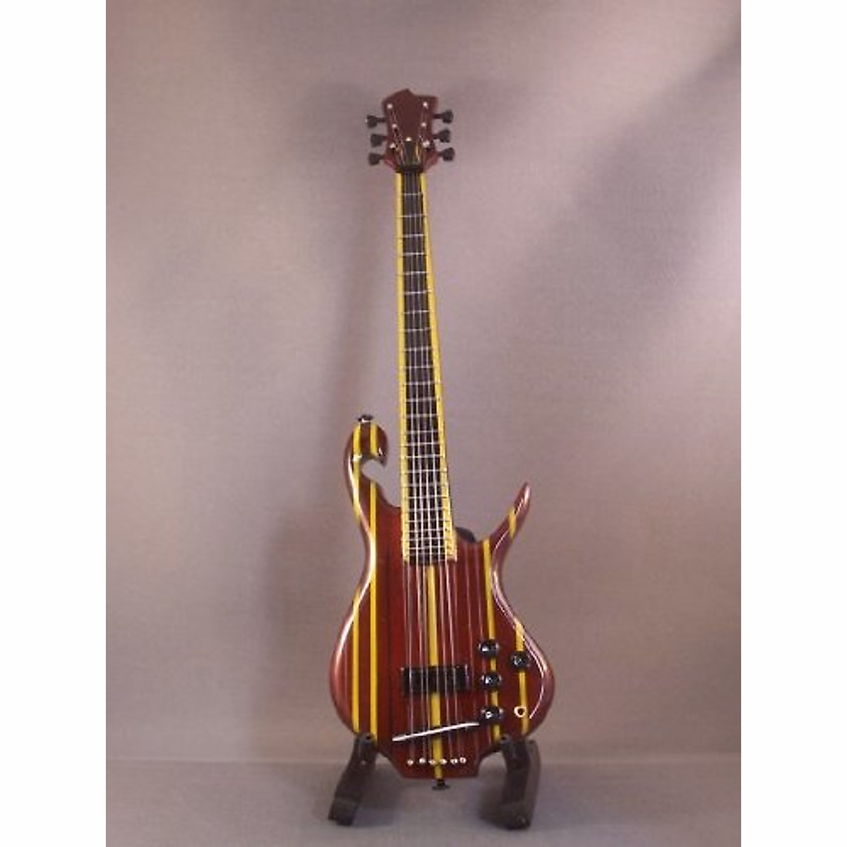 Mini Guitar for Primus LES Claypool Rainbow Bass Display