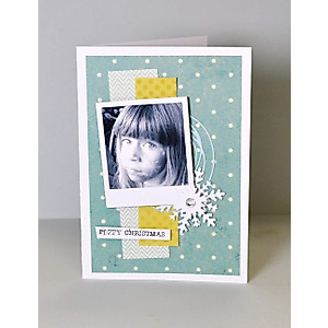 Sizzix Thinlits Die Set 661599, Paper Snowflakes, Mini by Tim Holtz, 14 Pack, One Size, Multi Color