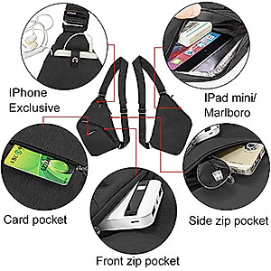 OSOCE Small Sling Bag Daypack for Women