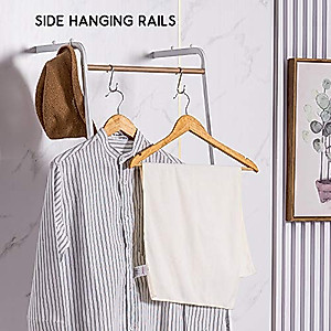 YOUDENOVA Blanket Ladder, 4-Layer Towel Ladder for Bathroom, Throw Blanket Ladder for Living Room, White