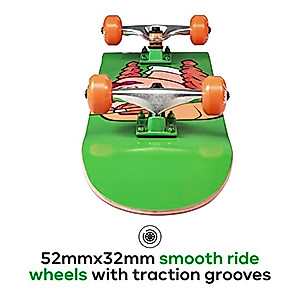 Fortnite 31" Skateboard - Cruiser Skateboard with Printed Graphic Grip Tape, ABEC-5 Bearings, Durable Deck & Smooth Wheels