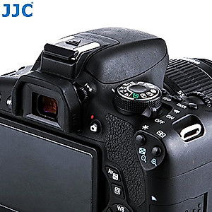 JJC Camera Hot Shoe Cover Protector Cap for Canon Rebel T8i T7i T7 T6i T6 T5i SL3 SL2 EOS R6 RP R M50 M5 850D 800D 760D 750D 4000D 1300D 90D 80D 77D 70D 5DM4 5DM3 5DM2 6D 6D2 7D 7D2 G1X III