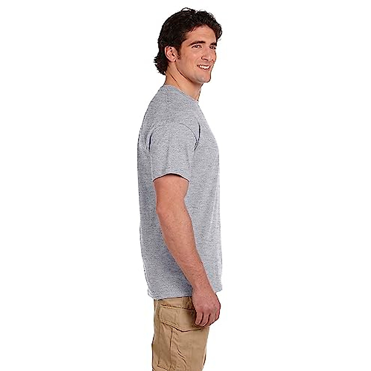 Fruit of the Loom Men's Crew T-Shirt (Pack of 4), X-Large, Assorted Primary