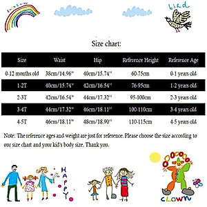 Orinery Cotton Underwear Baby Girl Undies Breathable Bloomers Briefs Infant Toddler Panties Kids Ruffle Assorted Boxer 6-Pack(BD0515, 1-2T