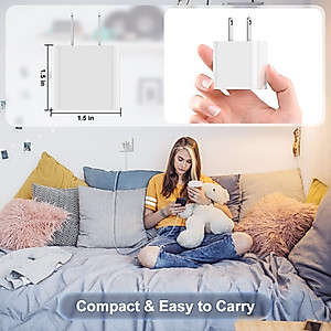Phone Chargers for Apple iPhone 15 14 13 12 Fast Charger,USB C iPhone Charger Fast Charging Block Box Power Brick,3 Pack 20w Plug for iPhone 14 Pro Max Plus/13/12, iPad Pro,Samsung Galaxy S22 S21 S20