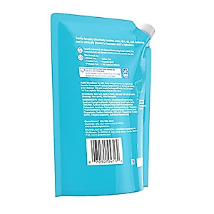 Neutrogena Hydro Boost Lightweight Hydrating Facial Cleansing Gel, Gentle Face Wash & Makeup Remover with Hyaluronic Acid, Hypoallergenic & Non Comedogenic, Refill Pouch, 16 fl. oz