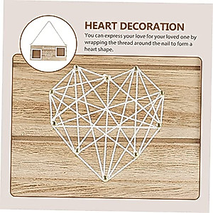 Abaodam 1 Set photo frame plant decor wood picture frames collage frame memories pictures holder Desktop grandparents picture frames Stainless steel white Tabletop Photo Holder wooden card