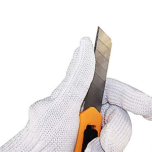 alfyng Bird Training Anti-Bite Gloves, Parrot Chewing Safety Protective Gloves, Small Animal Handling Gloves for Parrotlets Cockatiels Finch Macaw (1 Pair White)