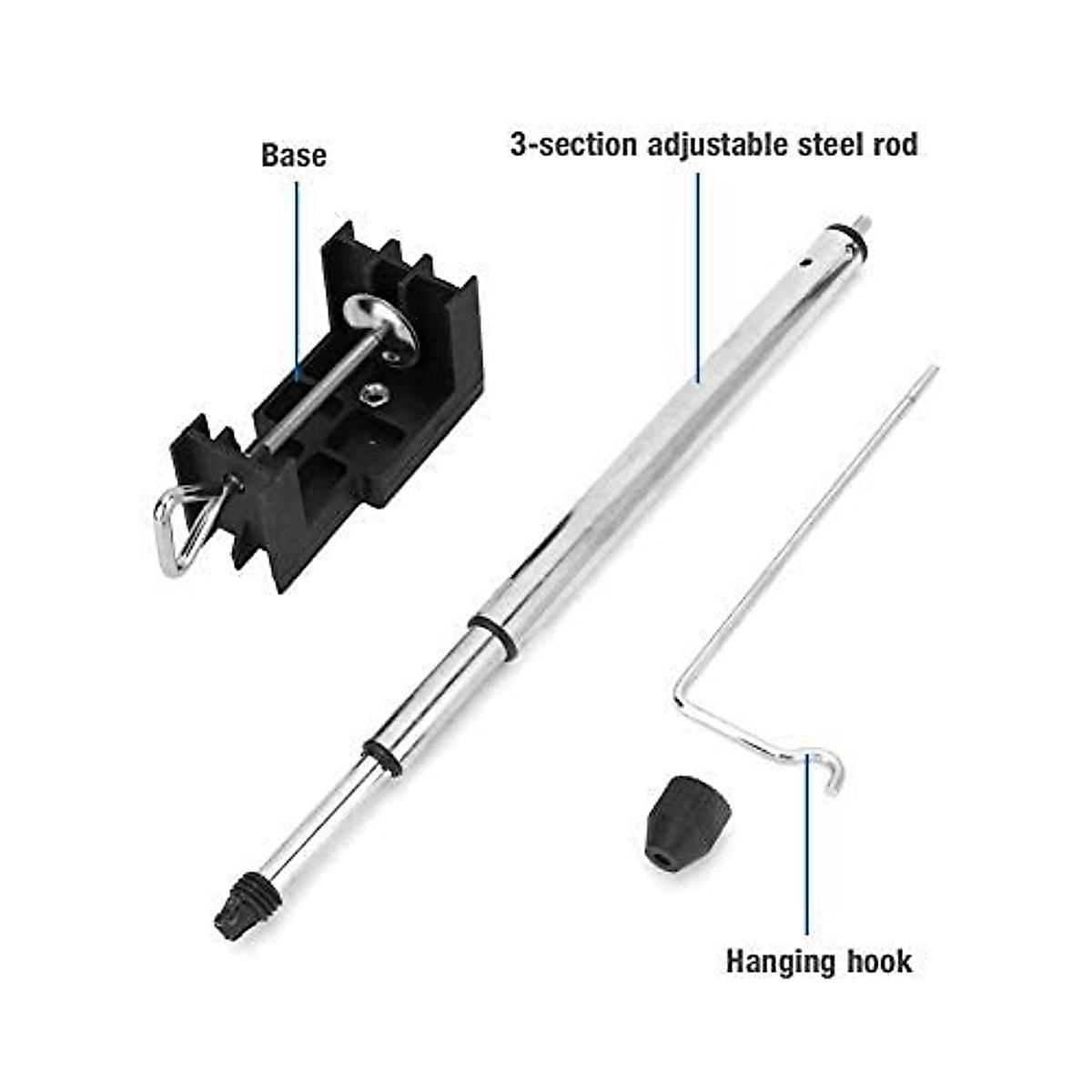 Flex Shaft Motor Hanger for Rotary Tool, Retractable Electric Mill Stand Clamp Grinder Accessories flex shaft stand rotary grinder hanger, flex shaft motor hanger grinder flexible