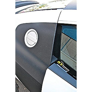 VViViD XPO Gunmetal Grey Carbon Fiber 5 Feet x 1 Foot Car Wrap Vinyl Roll with Air Release Technology