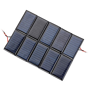 SUNYIMA Mini Solar Panels 30Pcs 5V 30mA for Solar Power Mini Solar Cells DIY Electric Toy Materials Photovoltaic Cells Solar DIY System Kits 2.08"x1.18"(5V 30mA 53mmx30mm)