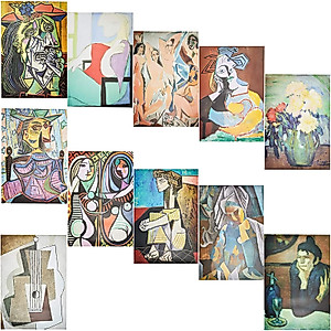 The Gifted Stationery Pablo Picasso Posters for Decorations (13 x 19 in, 20 Pack)