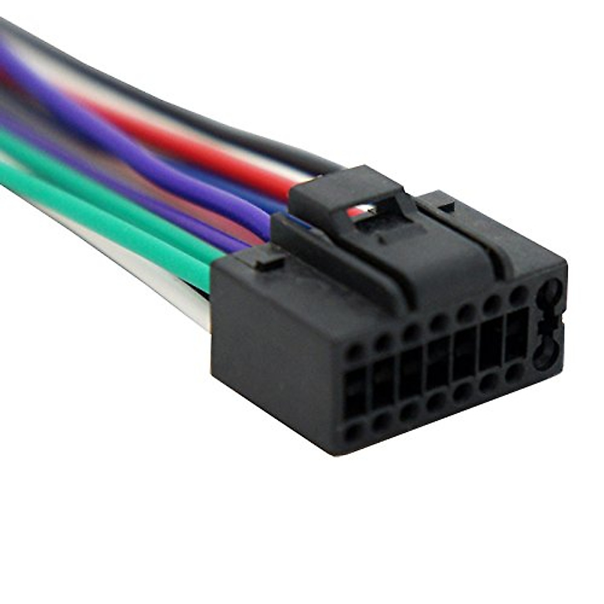 Harmony Audio HA-JVC16B Compatible with JVC KD-R810 Aftermarket Stereo Radio Receiver Replacement Wire Harness Cable