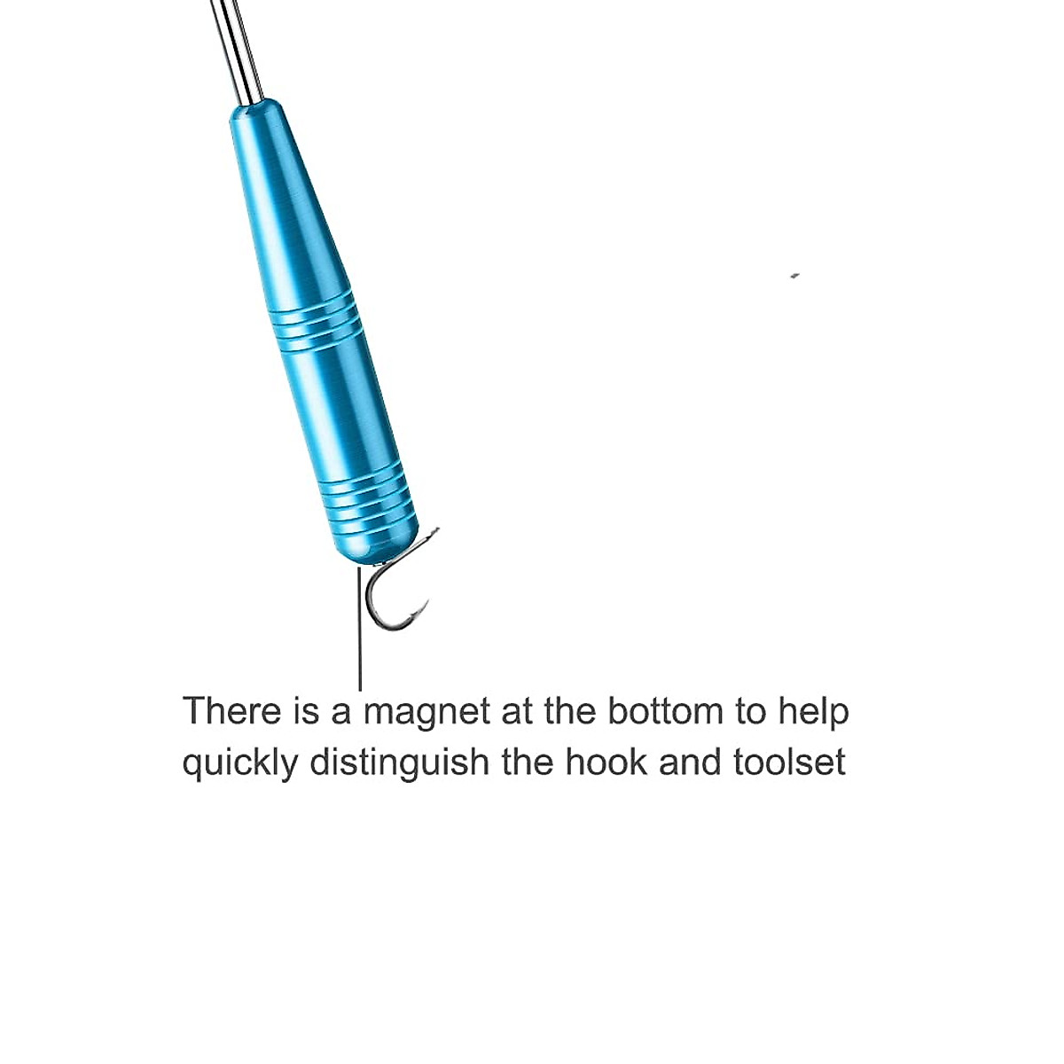 Fish Hook Remover, 2pcs Fishing Hook Quick Removal Device, Security Extractor Fishhook Disconnect Removal Tool for Fishing