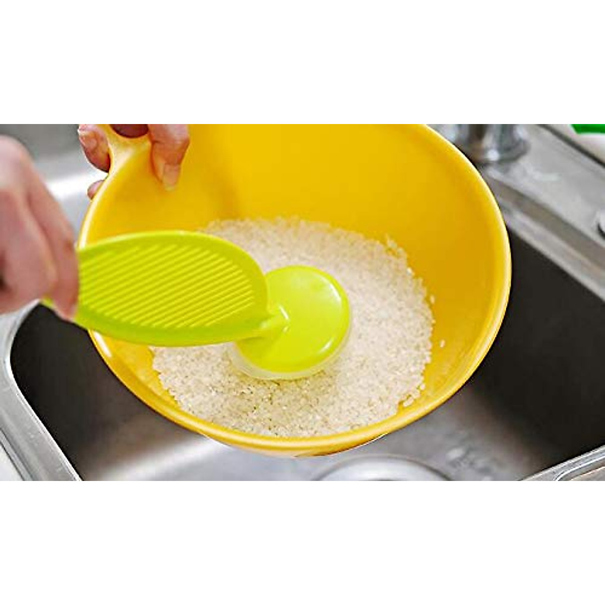 WOIWO Kitchen Creative Tools 3PCS Multi-Purpose Rice Washer Rice Washer Practical Hands Do Not Hurt