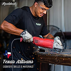 RealSteel Garden Cat Art 3 Pack - Outdoor Yard Decor - American-Made Metal & Weather-Resistant Powder Coating - Mother Cat & 2 Kittens (Black)