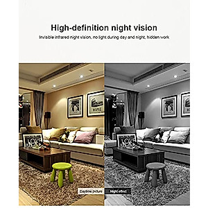 OUCAM Mini WiFi Spy Camera 1080P Video Recording Live Feed, Wireless Hidden Spy Cam Nanny Camera/Auto Night Vision/No Light Night Vision/Motion Activated Alarm(2023 New Upgraded Phone APP) 11