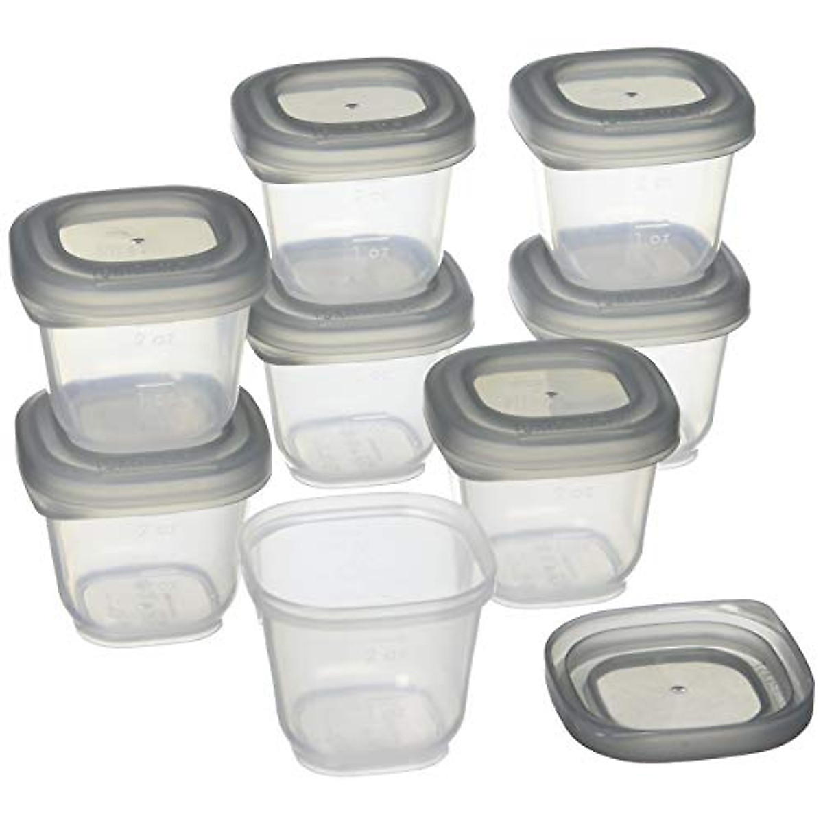 Skip Hop Baby Food Maker & Storage Set, Easy Prep & Store Starter Kit, Grey