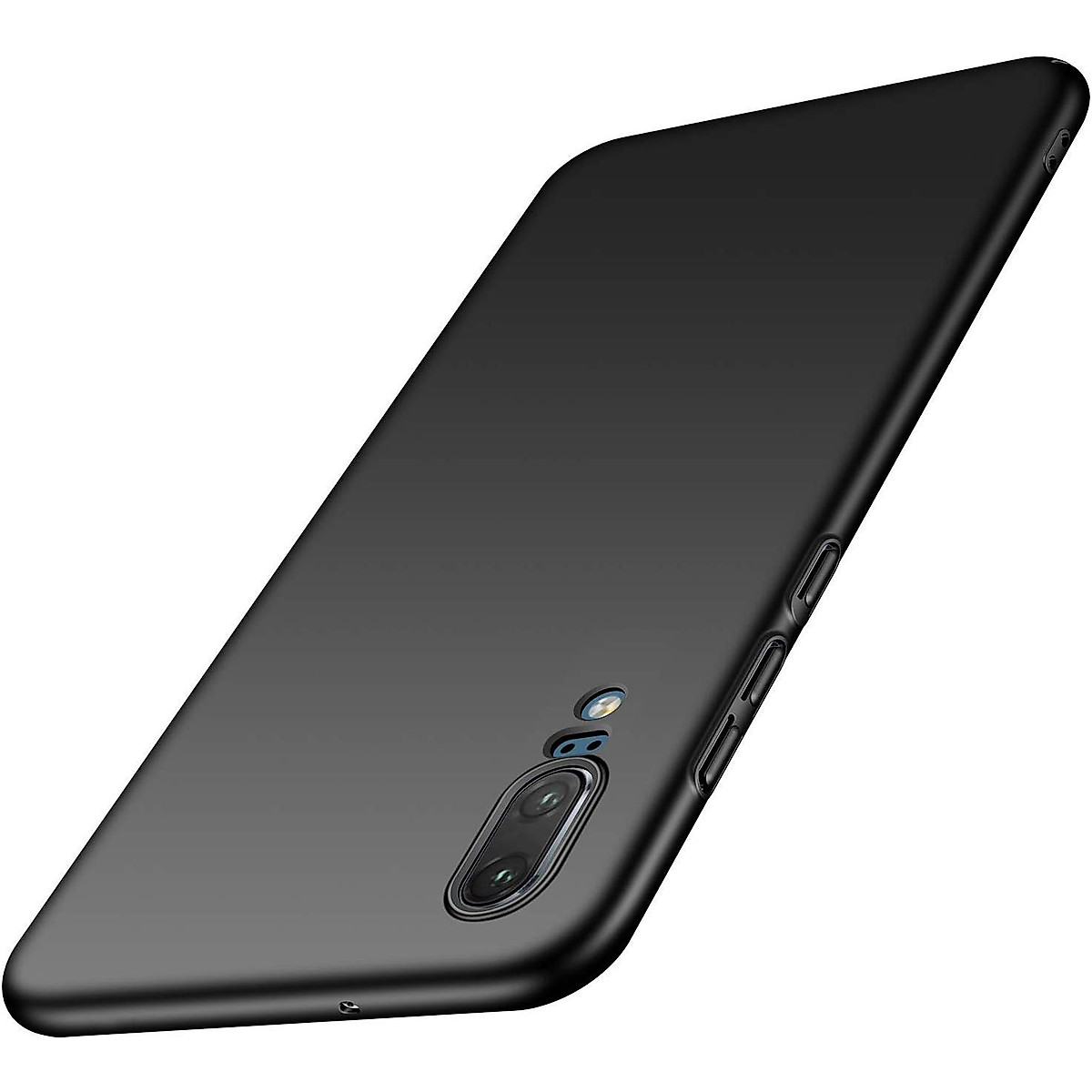 Case Compatible for Huawei P20 Case [Slim Protective] [Protect from Shock/Scratch/Drop/Marks] [Premium PC Plastic] Minimalist Hard Cover for Huawei P20 (Black)