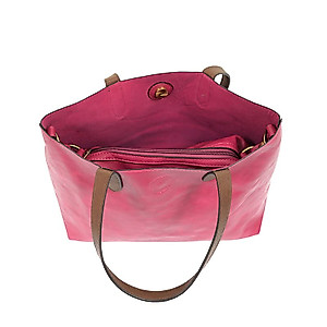 joy susan Mariah Medium Convertible Tote w/Coffee Handle - Orchid Flower