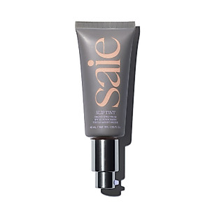 Saie Slip Tint SPF 35 Tinted Moisturizer - Light Coverage Moisturizer + Broad Spectrum Zinc Oxide Sunscreen with Hydrating Hyaluronic Acid - Shade Three (1.35 oz)