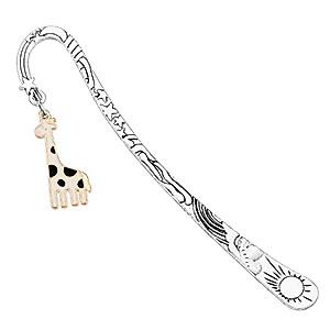 Giraffe Jewelry for Women Girls Set Bookmarker Girrafe Birthday Things Girrafe Cute Giraffe Bookmark