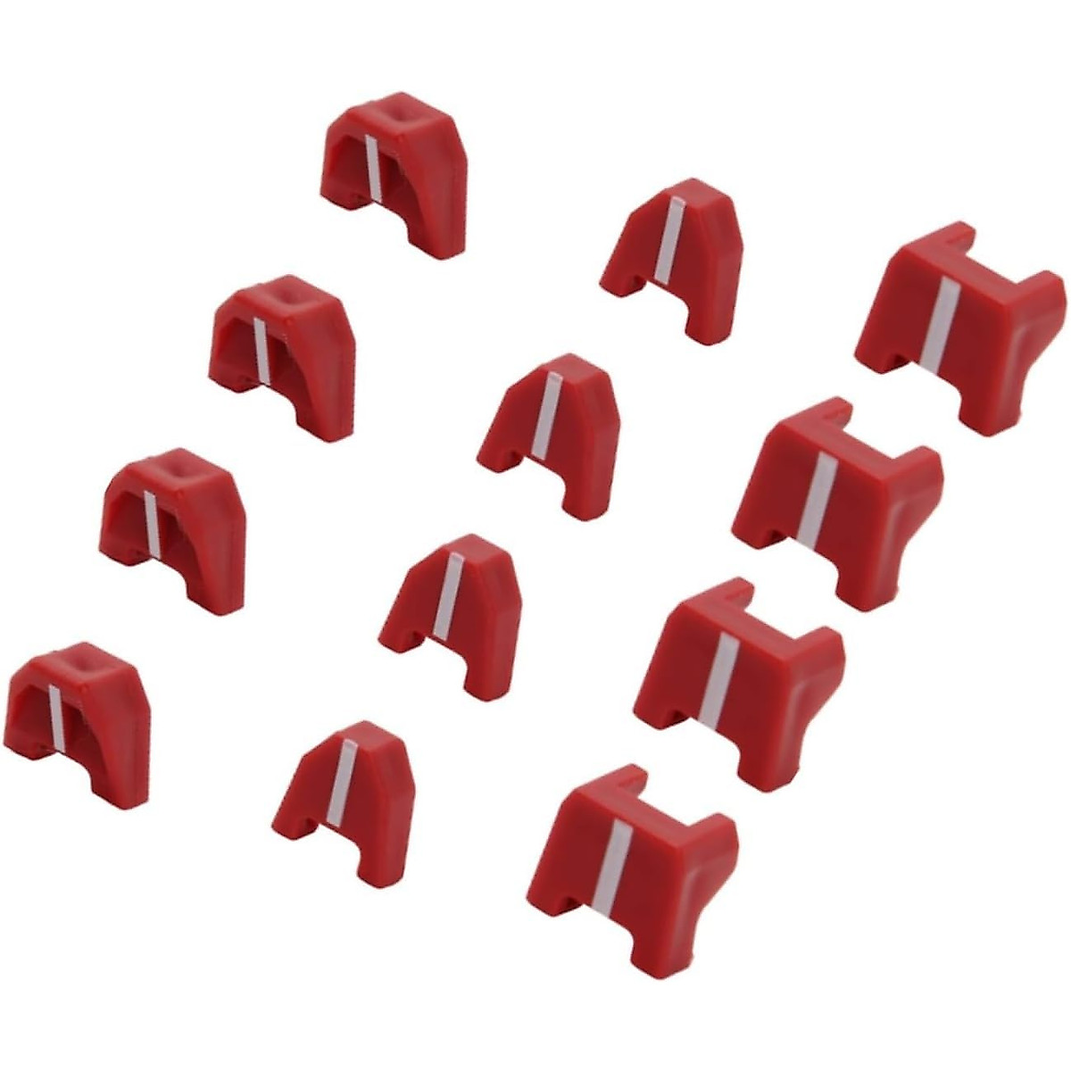 Follde 42-38-0017 No Mar Tip For Milwaukee M18 2746-20 Brad Nailer, 18ga Nailer No-mar Pad Kit For Milwaukee Nailers Bit (Set Of 12)