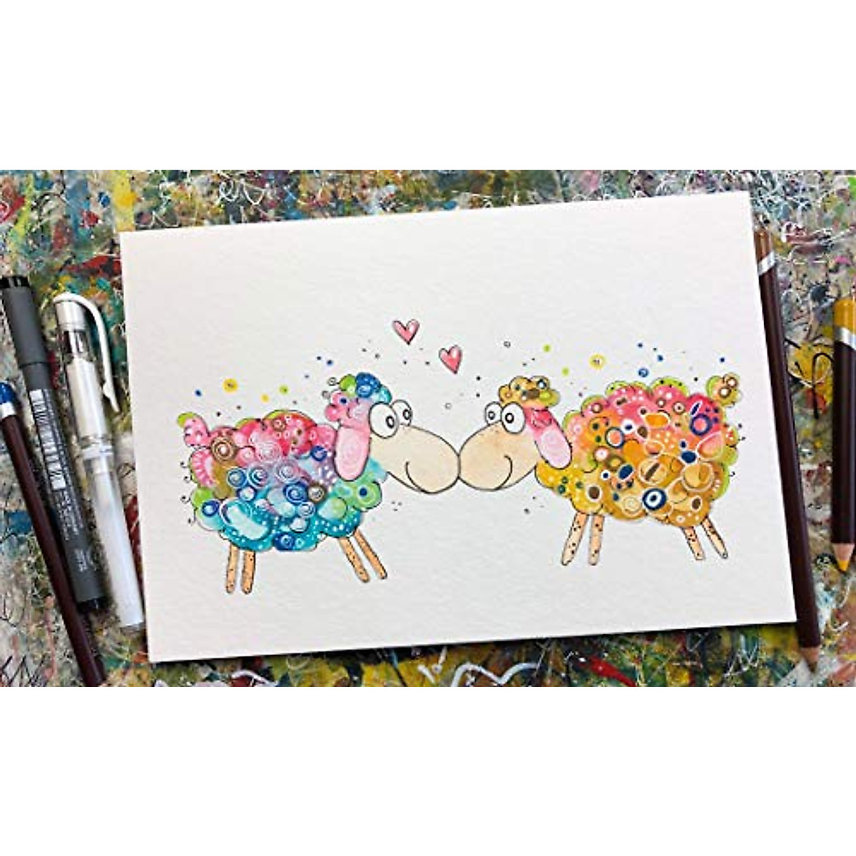 Happy Painting: Das Grundlagenbuch: Jeder kann malen - auch du!