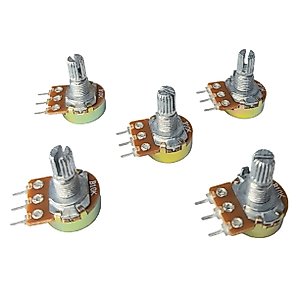 DIYables Potentiometer for Arduino, ESP32, ESP8266, Raspberry Pi, 5 Pieces