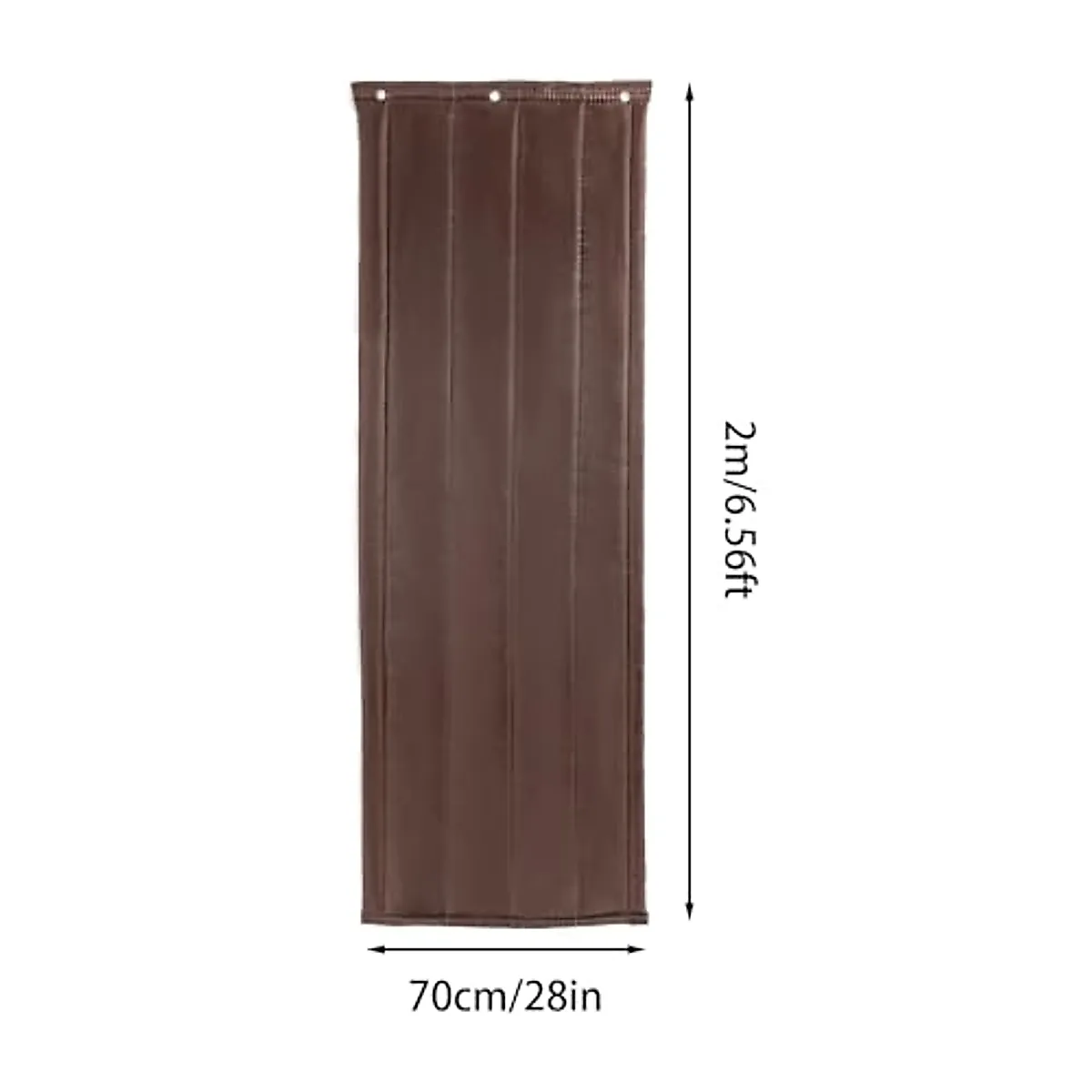 Thermal Insulated Door Curtain, Winter Doorway Cover Screen, Soundproof Blanket, Privacy Curtains for Living Room Garage Front Door Patio Kitchen (28 * 79 inch)