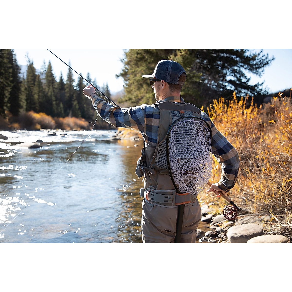 fishpond Flint Hills Men's Fly Fishing Vest - Gravel